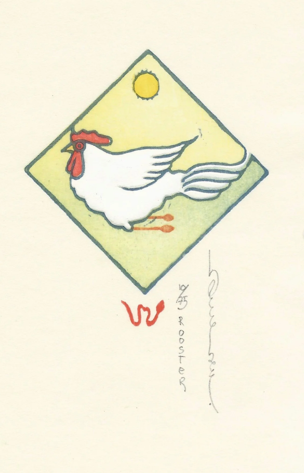 ROOSTER COLOUR – Barbara Wybou