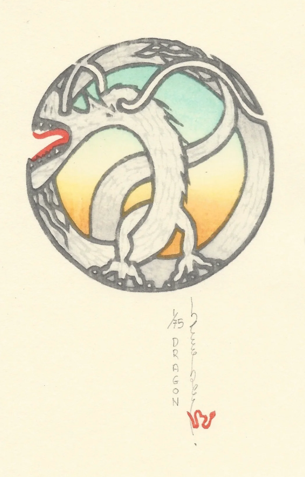 DRAGON ROUND – Barbara Wybou