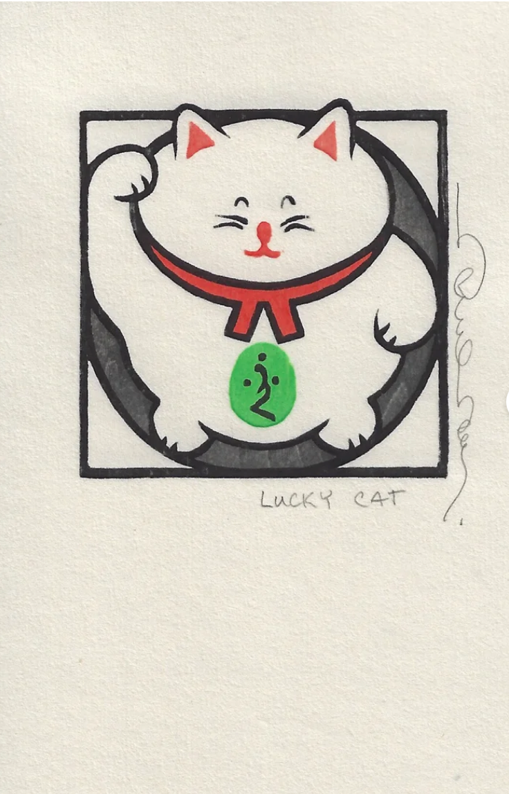 LUCKY CAT – Barbara Wybou
